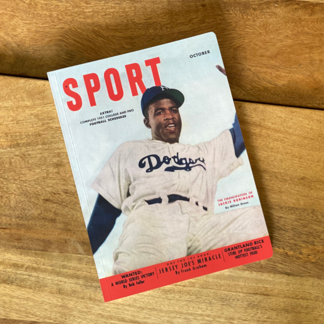 Jackie Robinson October 1951 SPORT Notebook – The Sport Gallery