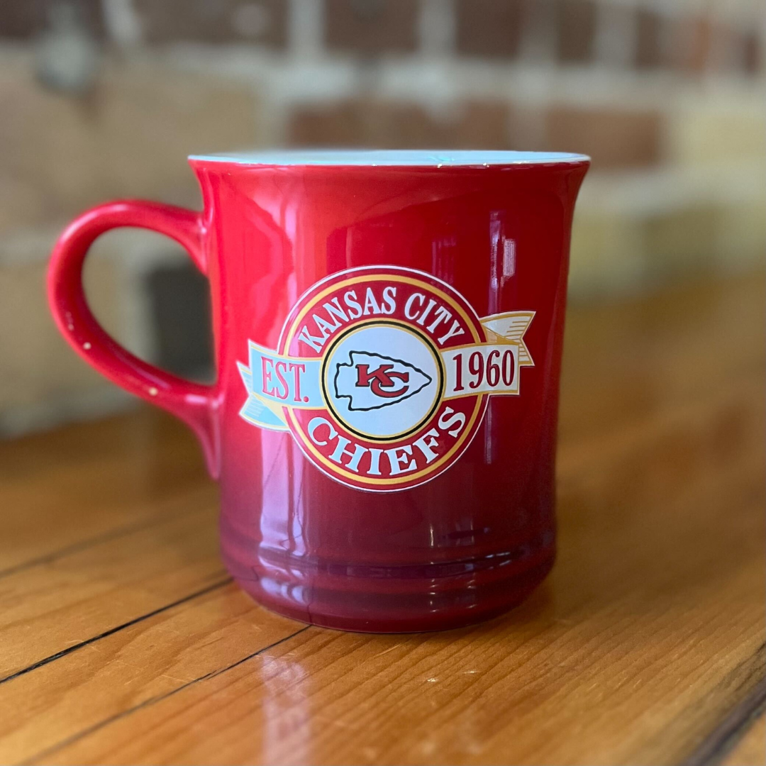 Kansas City Chiefs Stoneware Mug (14oz.) – The Sport Gallery