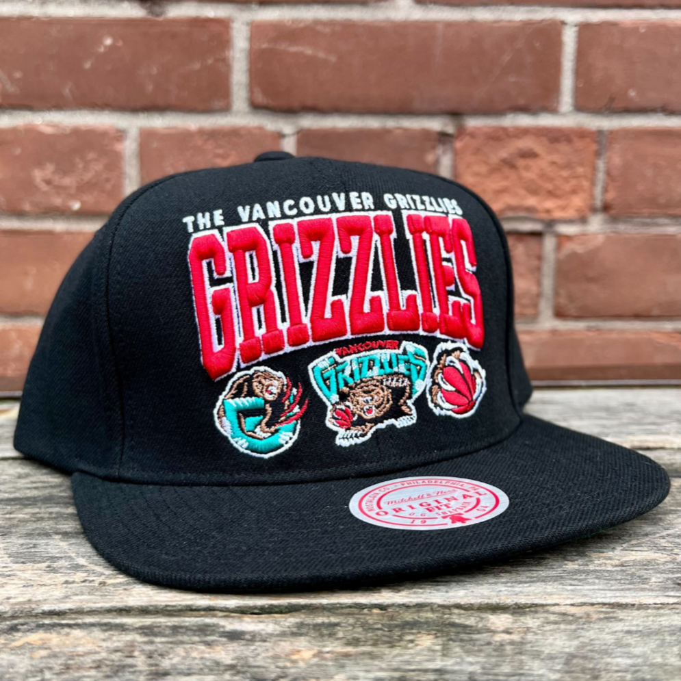 Vancouver Grizzlies NBA Champ Stack Black Snapback – The Sport Gallery