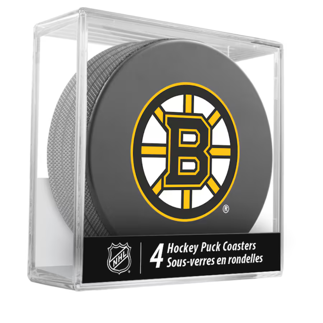 Boston Bruins Puck Coasters – The Sport Gallery