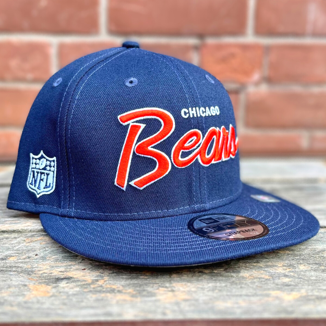 Chicago Bears NFL Script 9Fifty Snapback (Navy) – The Sport Gallery
