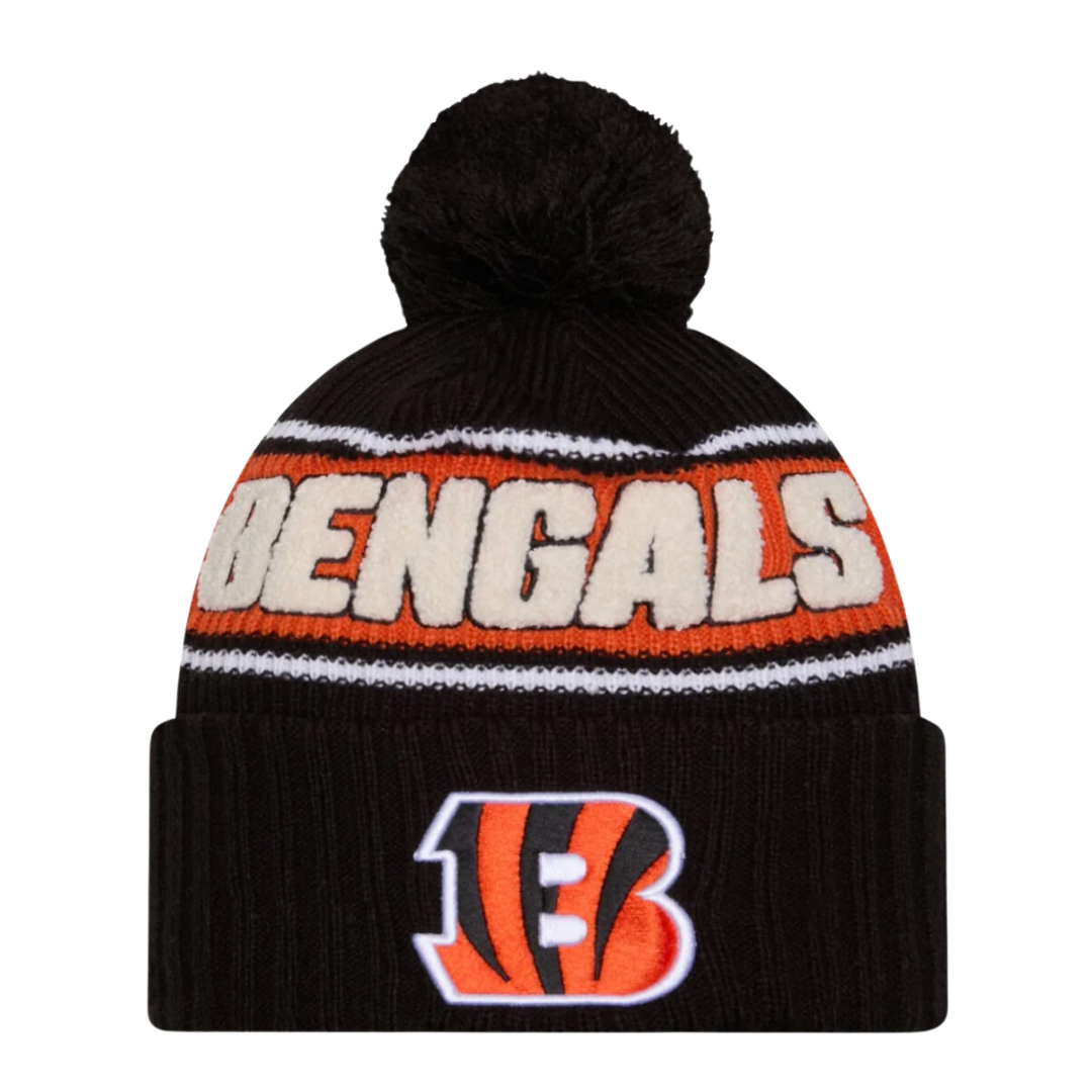 Cincinnati Bengals New Era NFL24 Sideline Sport Knit Toque – The Sport ...