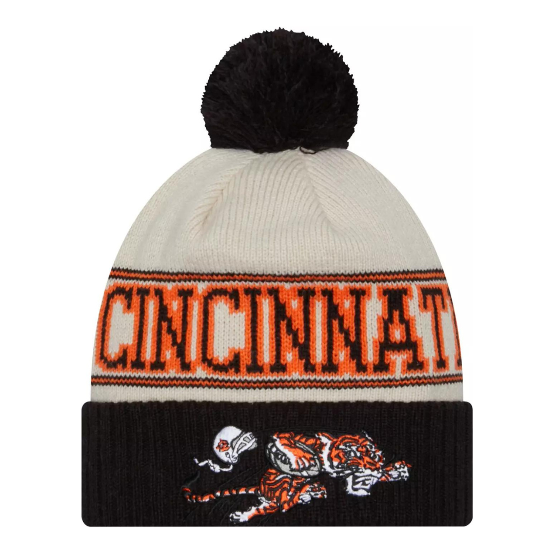 Cincinnati Bengals New Era NFL23 History Sideline Sport Knit Toque ...