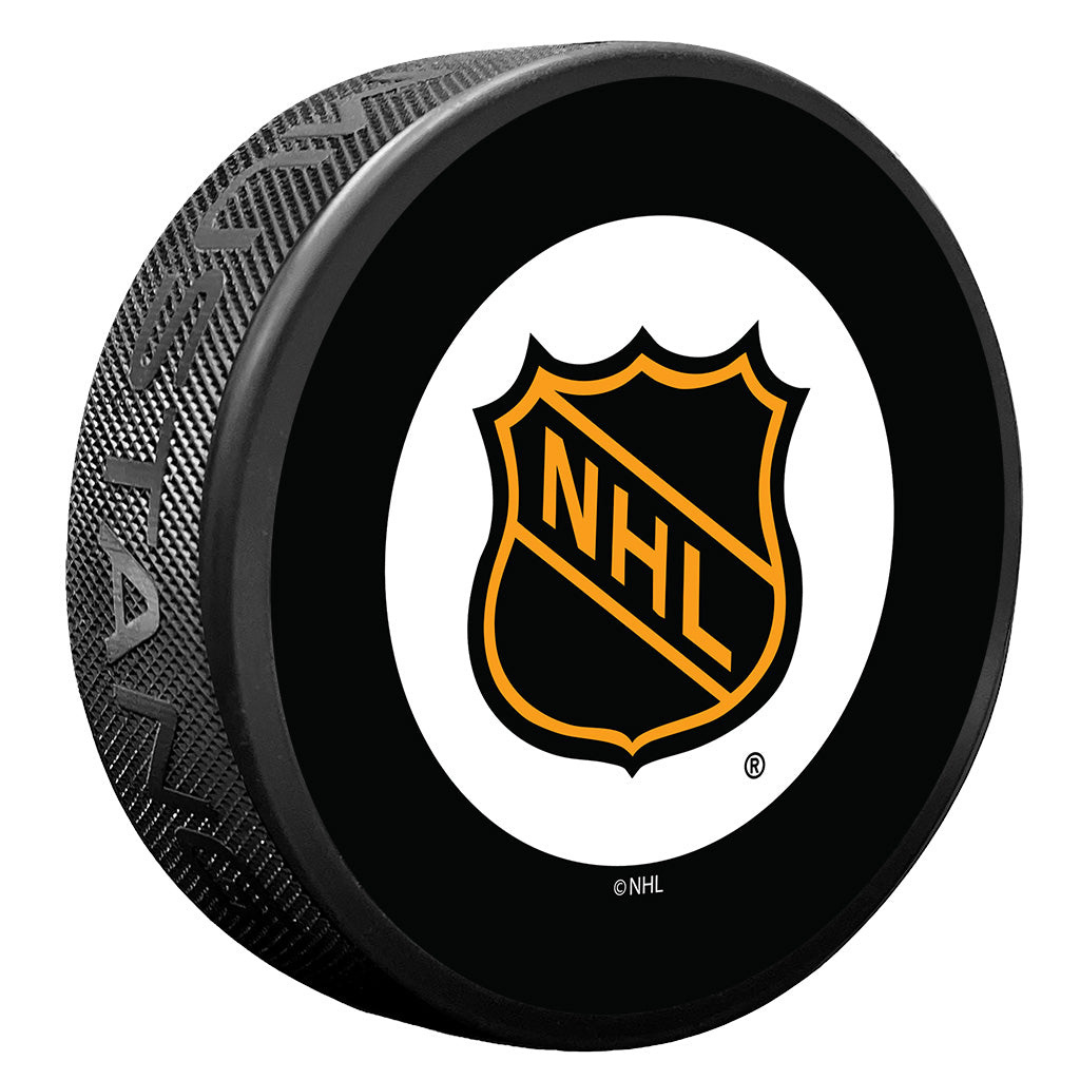 Classic NHL Shield (1946) Gear Textured Puck – The Sport Gallery