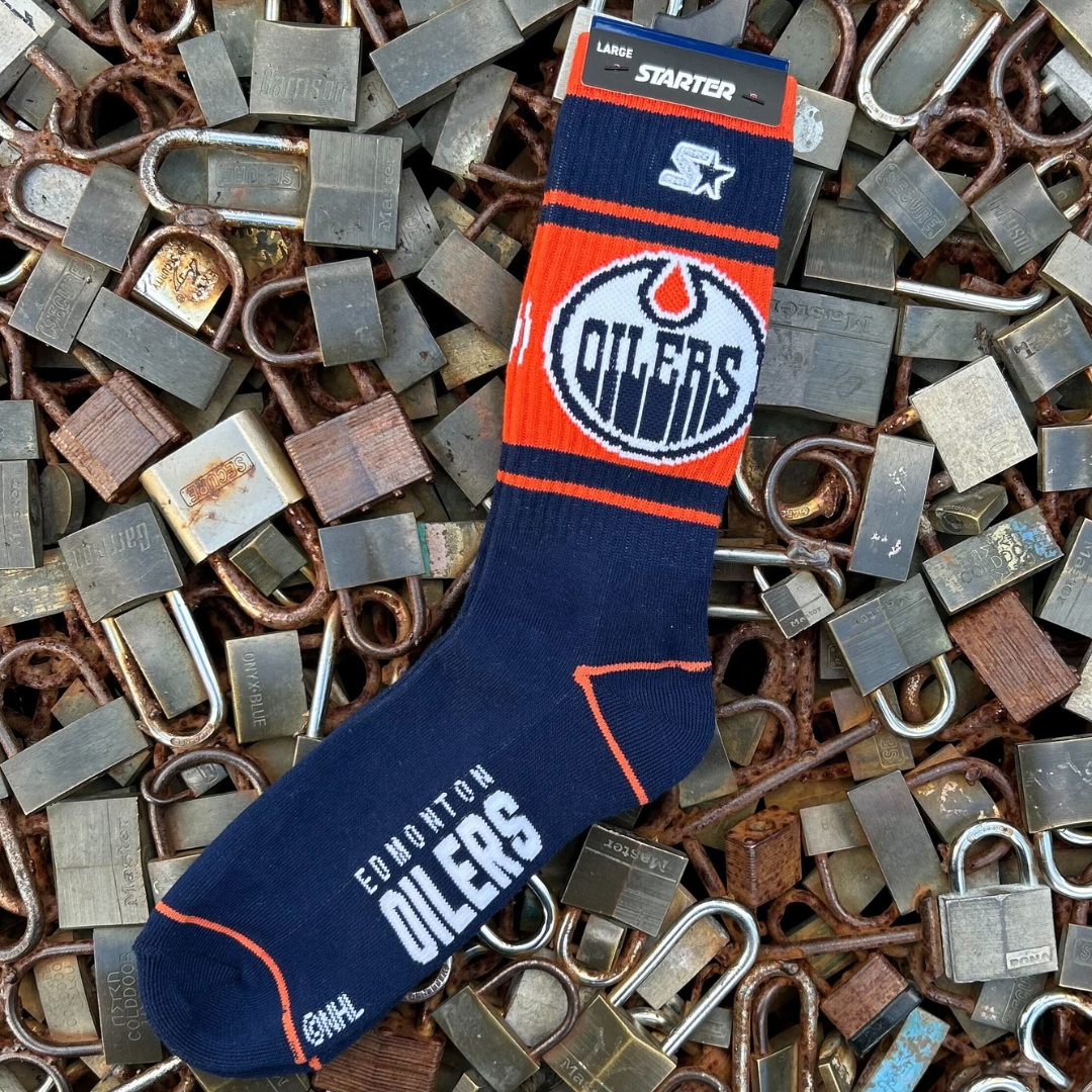 Edmonton Oilers Retro Starter Billboard Socks – The Sport Gallery