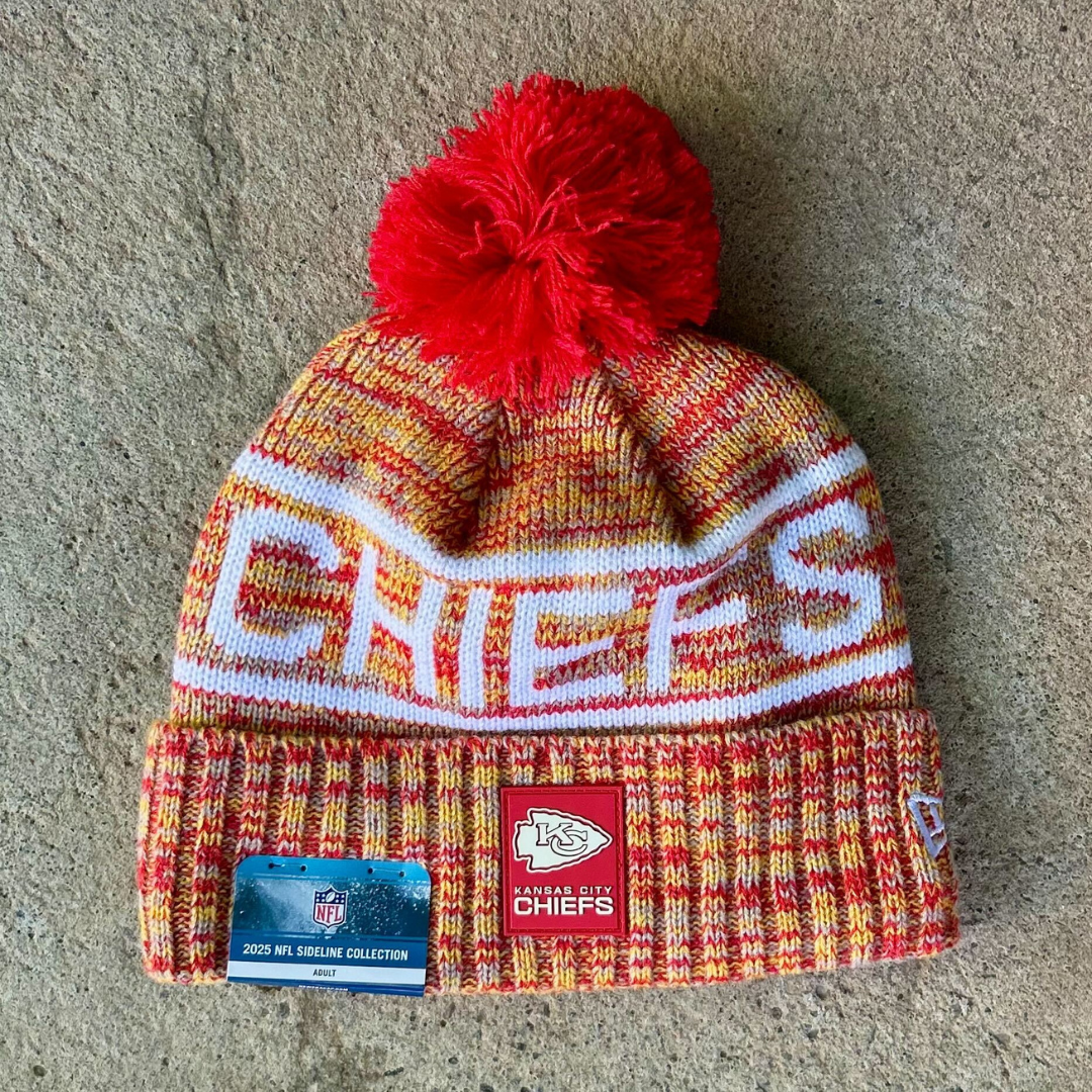 Kansas City Chiefs NFL 2025 (Yellow) Sideline Collection Toque – The ...