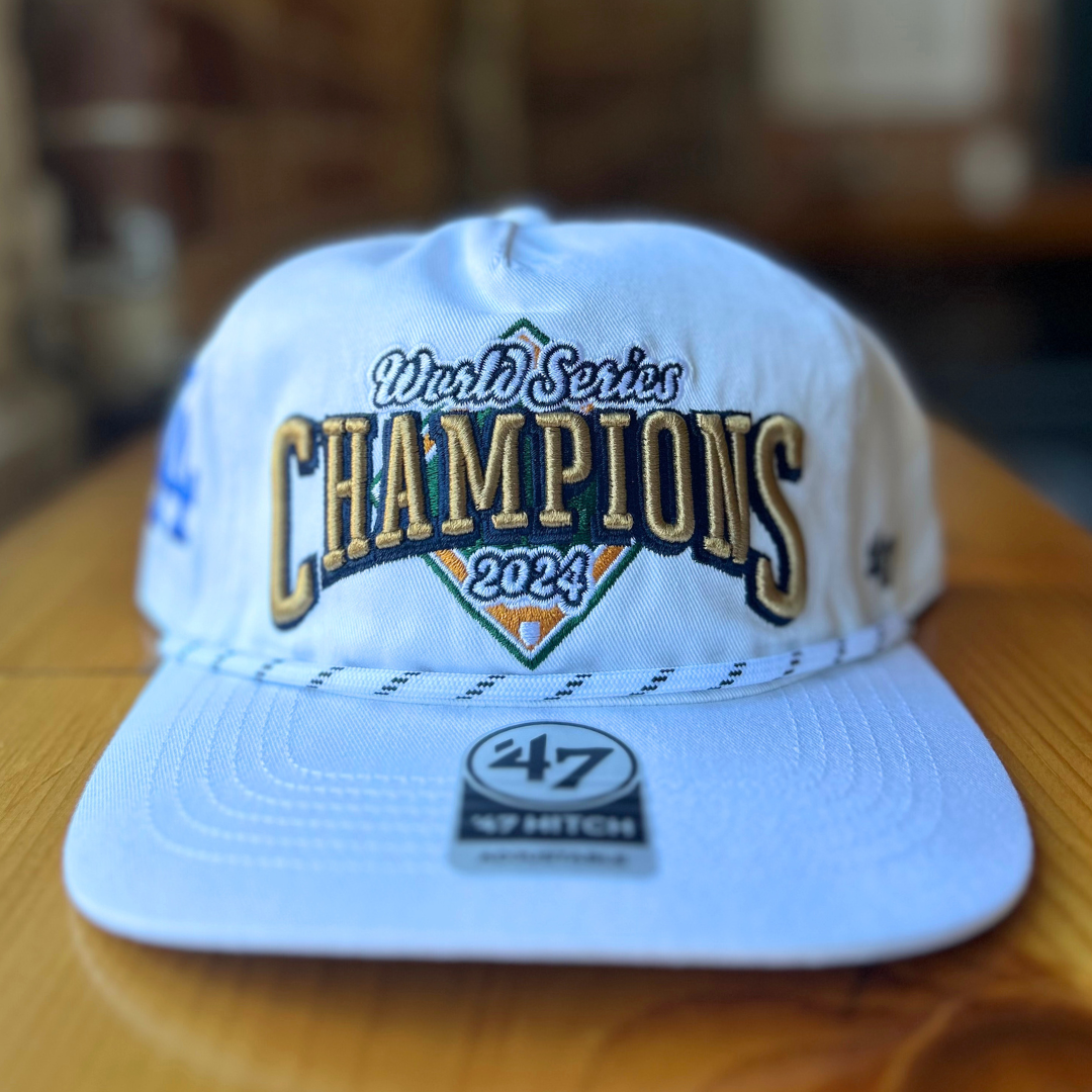 Los Angeles Dodgers MLB 2024 World Series Champions Hitch Hat – The ...