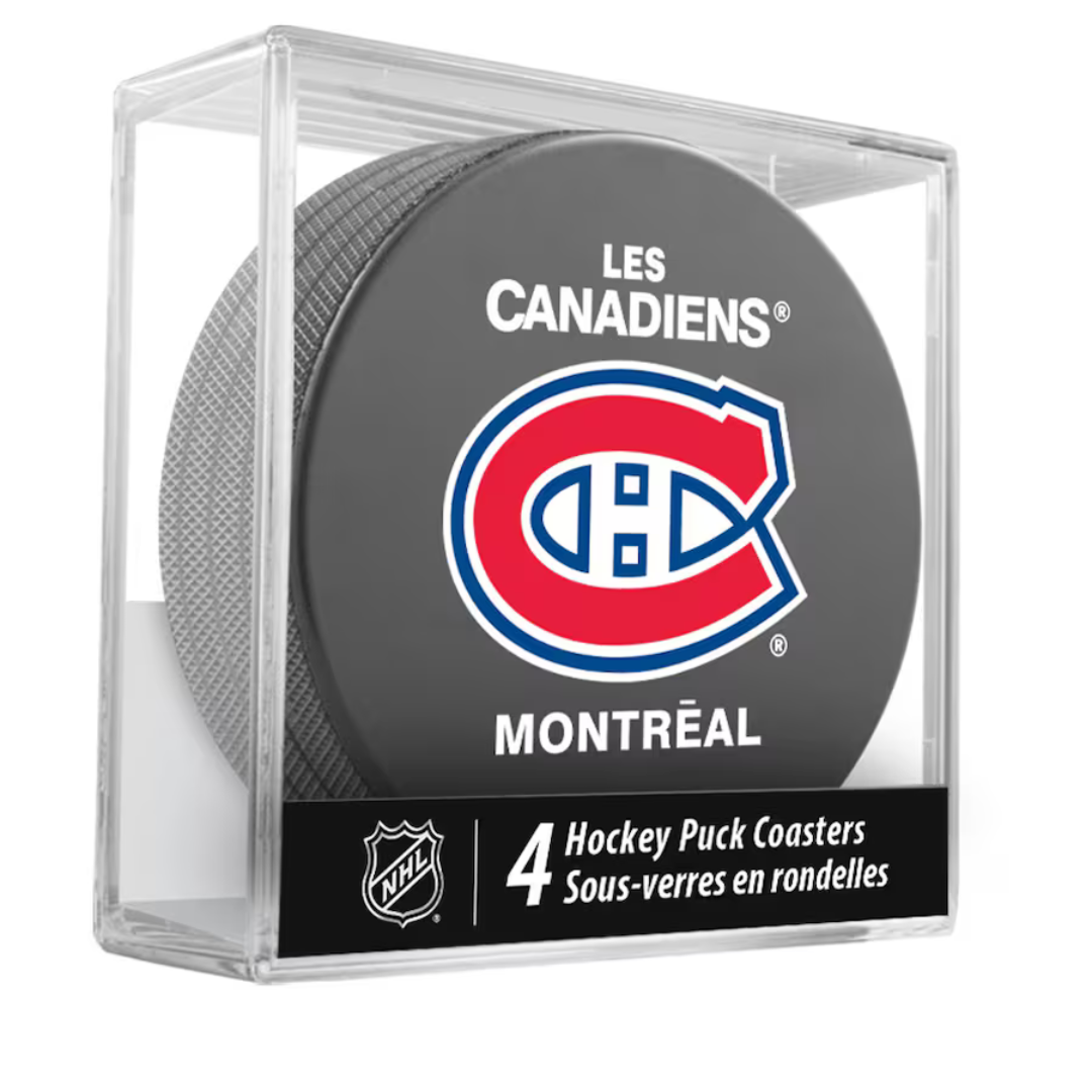 Montreal Canadiens Puck Coasters – The Sport Gallery