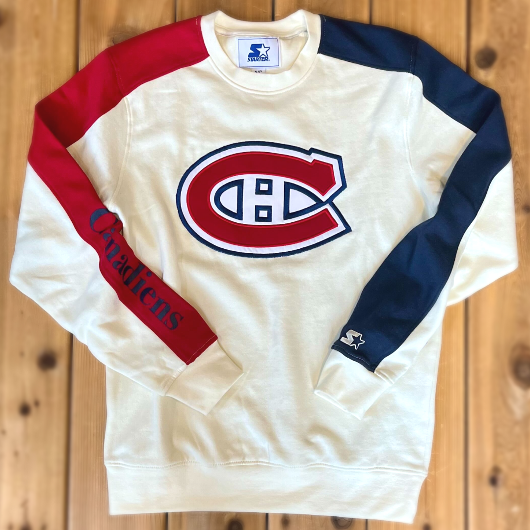 Montreal Canadiens Stadium Fleece Crew – The Sport Gallery