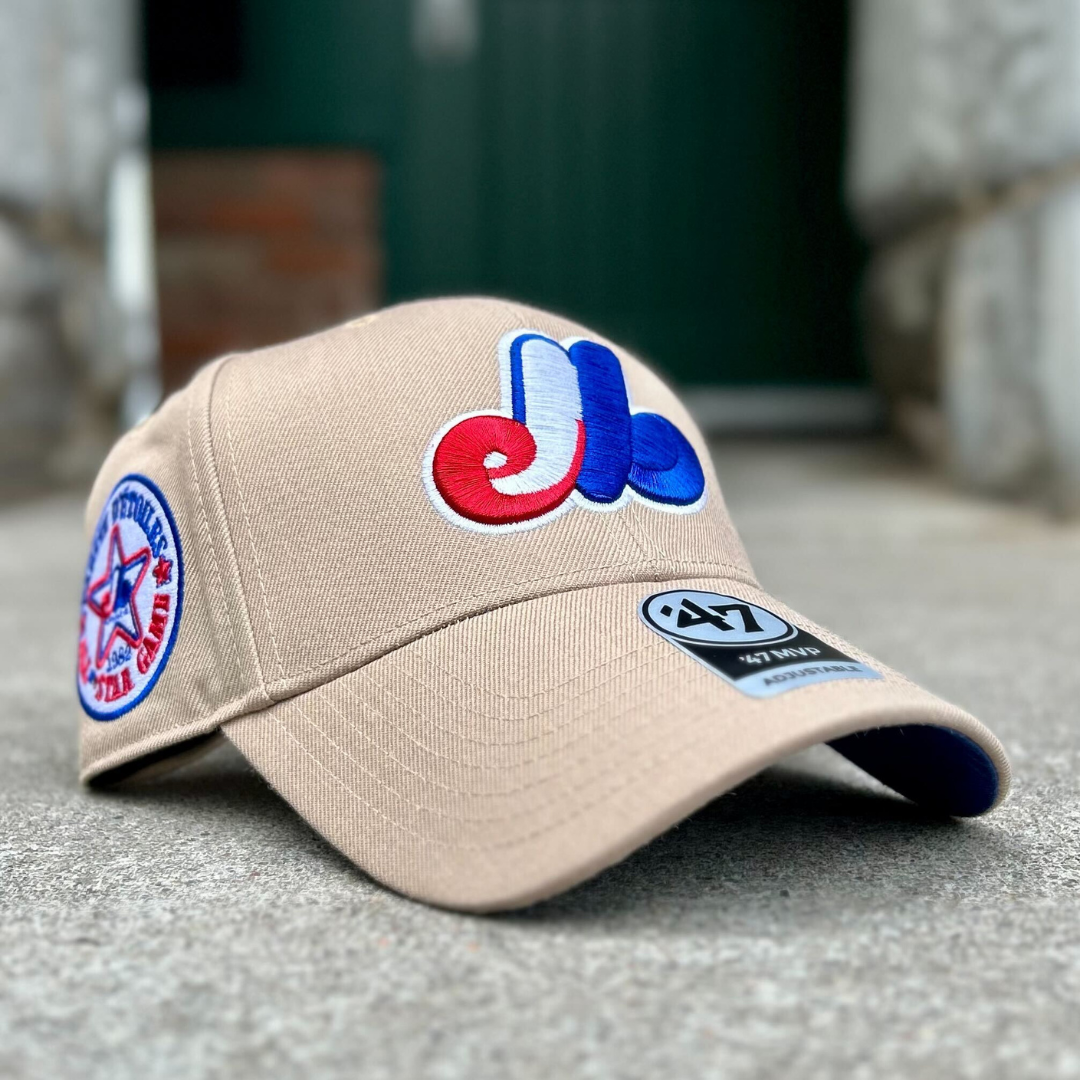 Montreal Expos MLB Khaki Sure Shot MVP Cap – The Sport Gallery
