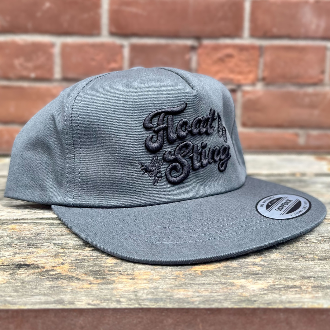 Muhammad Ali (Charcoal) Float & Sting Unstructured Snapback Cap – The ...