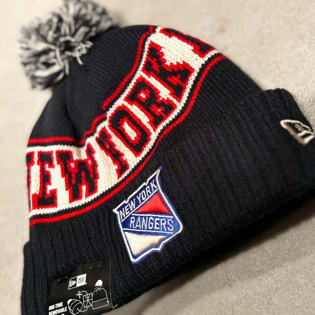 New York Rangers New Era NHL Knit Retro Pom Toque – The Sport Gallery