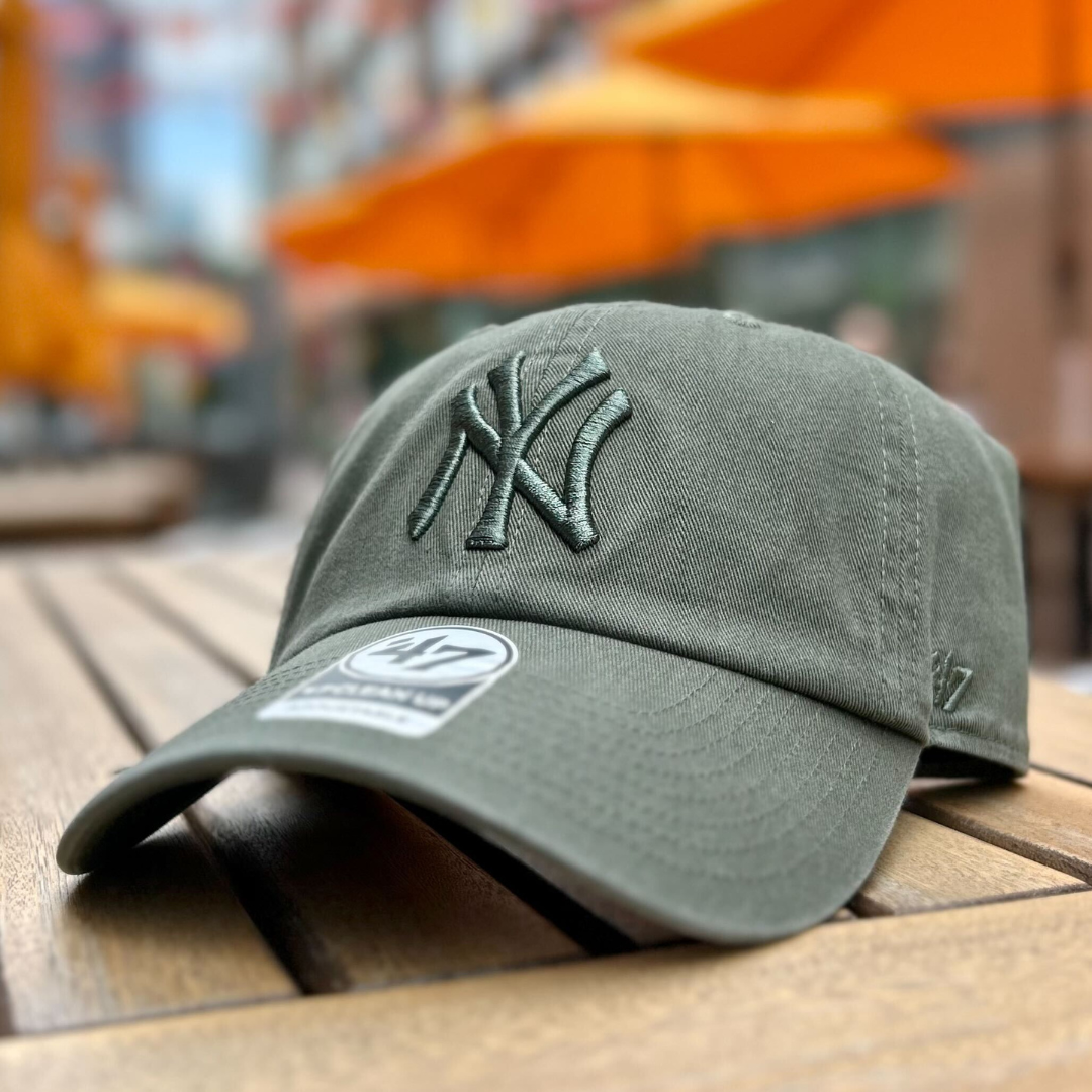 New York Yankees MLB Tonal Clean Up Cap (Moss Green) – The Sport Gallery
