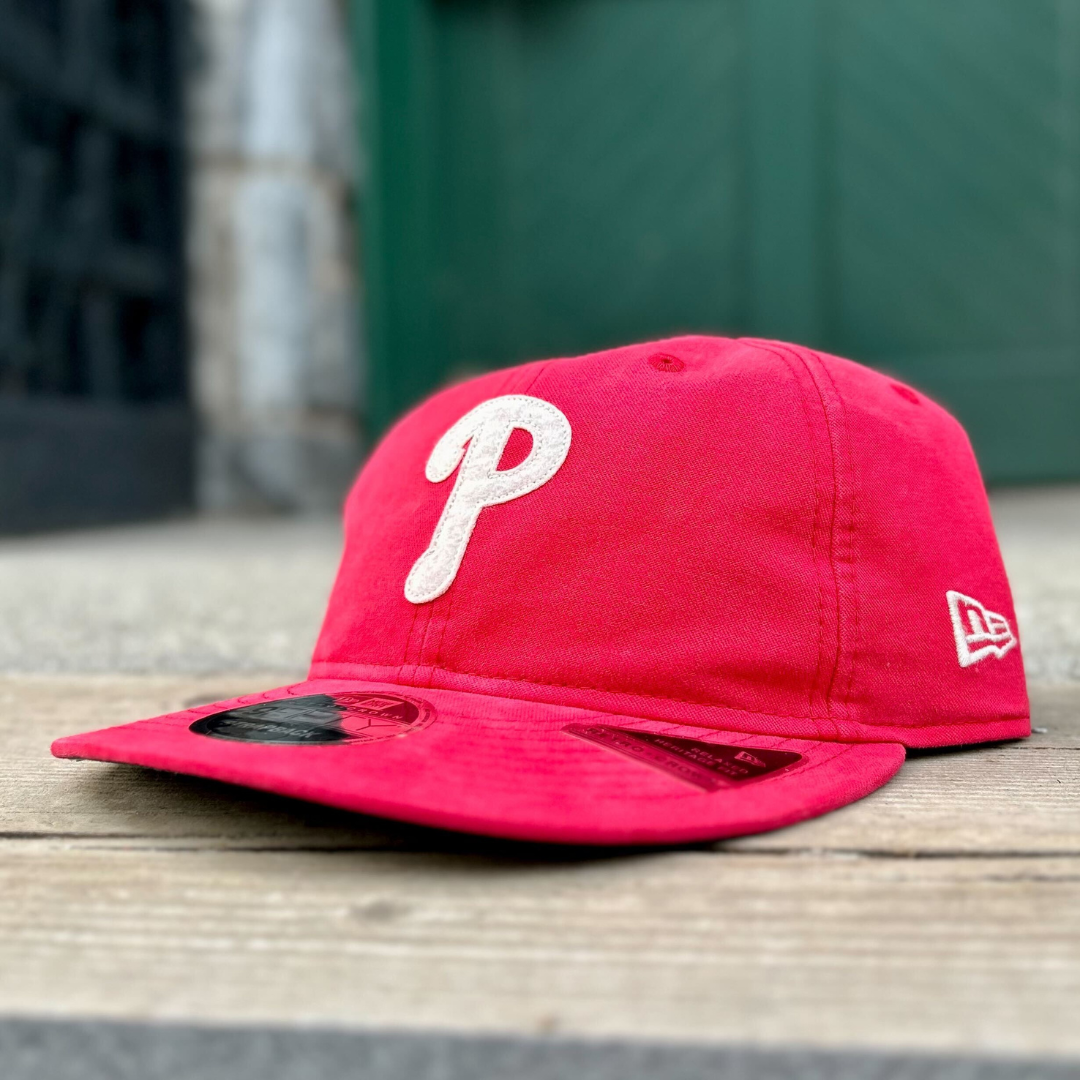 Philadelphia Phillies New Era MLB Canvas Felt Logo 9Fifty Cap – The ...