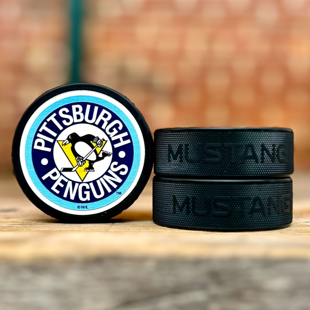 Pittsburgh Penguins Vintage Textured Puck – The Sport Gallery
