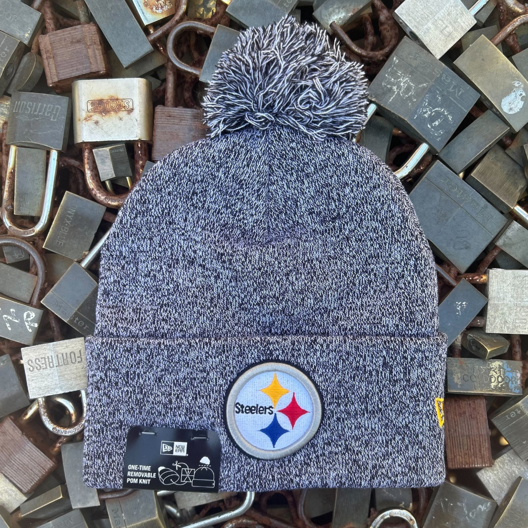 Pittsburgh Steelers NFL New Era Marled Knit Pom Toque – The Sport Gallery