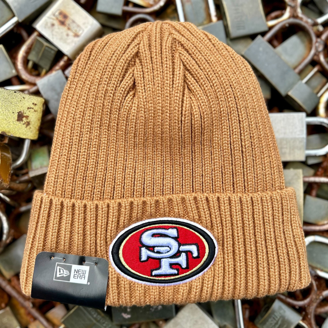 San Francisco 49ers NFL Color Pack (Tan) New Era Knit Toque – The Sport ...