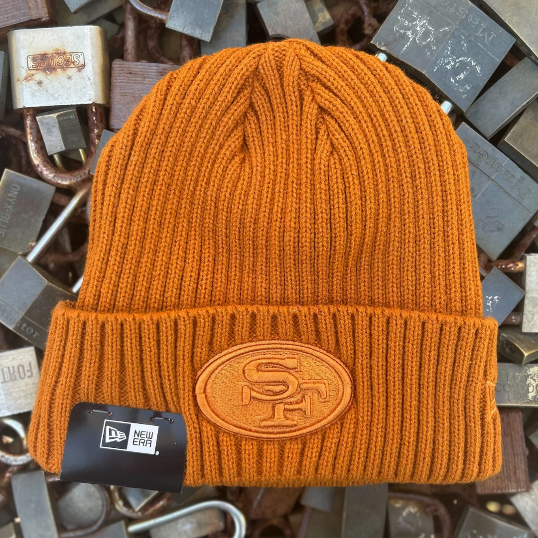 San Francisco 49ers NFL New Era Copper Colour Pack Knit Toque – The ...