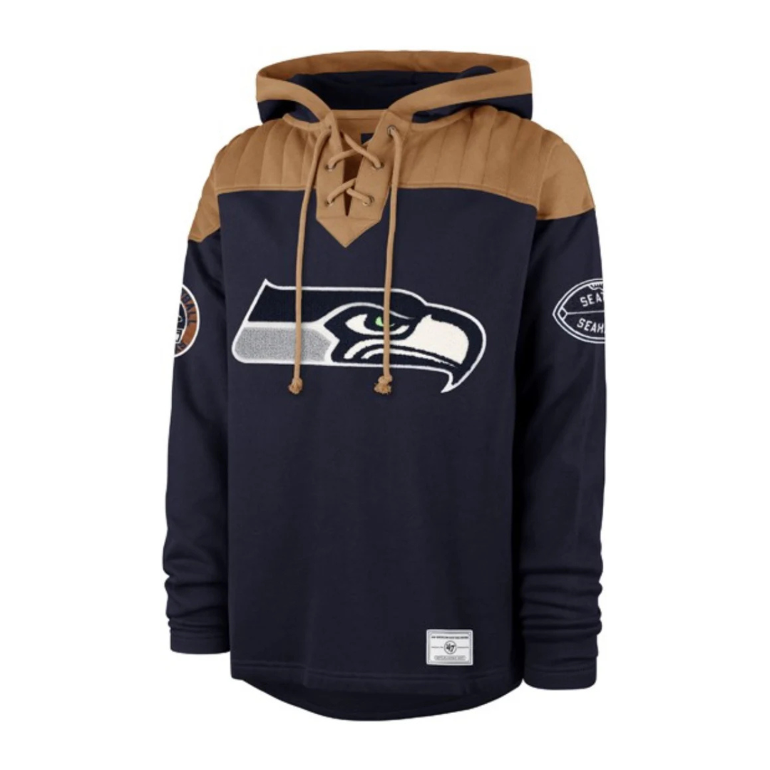 Seattle Seahawks NFL Golden Age Wingback Lacer Hoodie – The Sport Gallery