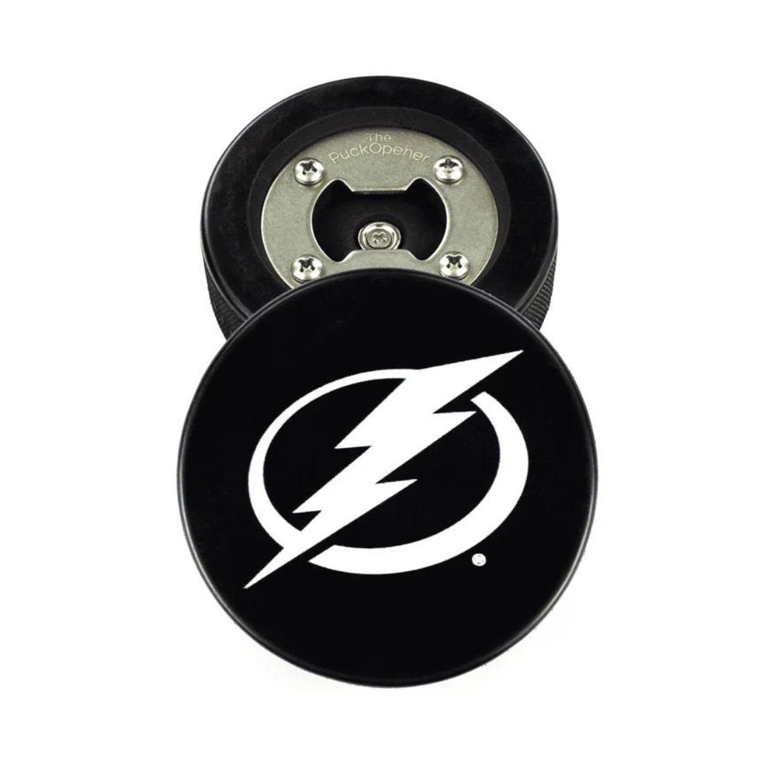 Tampa Bay Lightning NHL Souvenir Puck Bottle Opener – The Sport Gallery