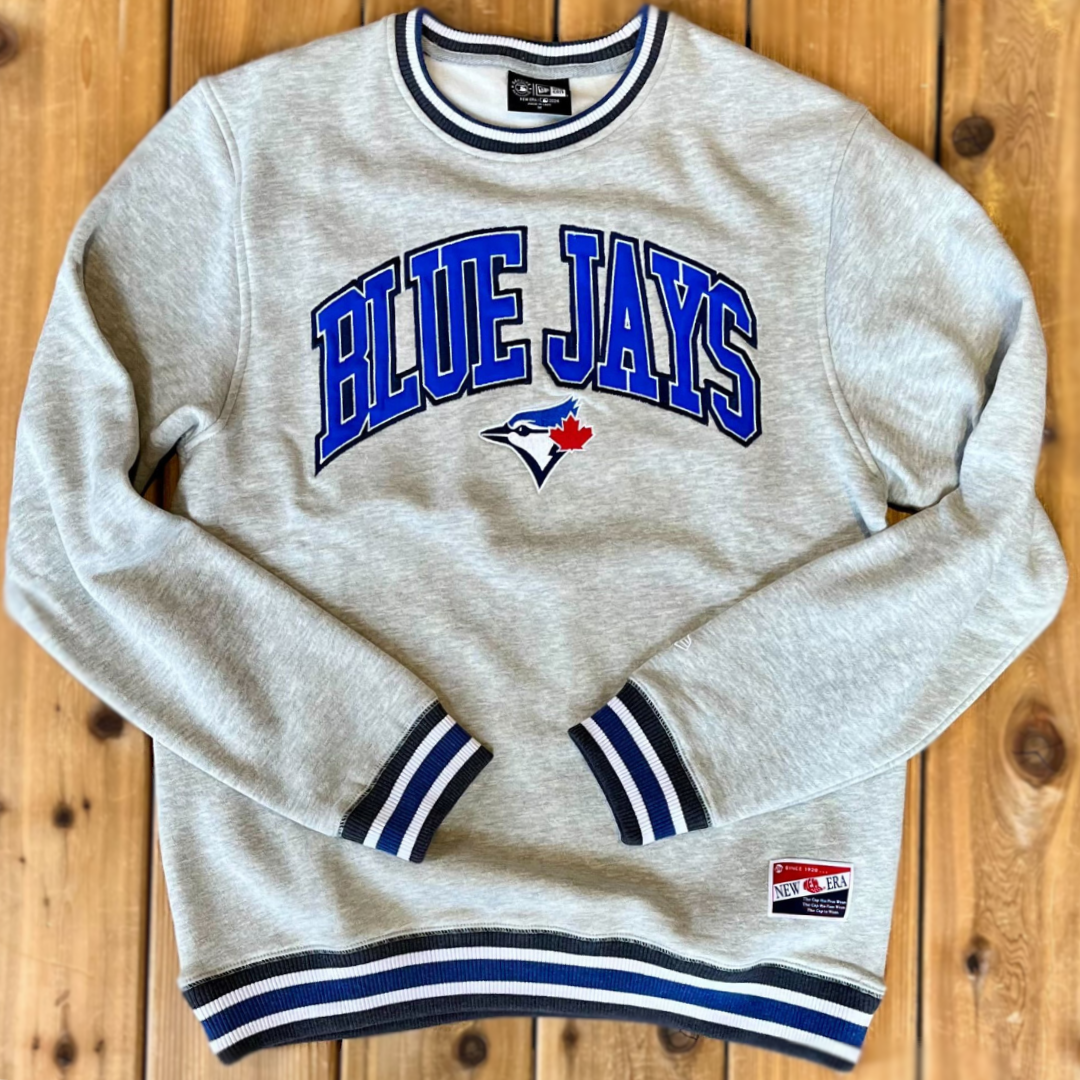 Toronto Blue Jays MLB New Era Heritage Crew Neck Sweater – The Sport ...