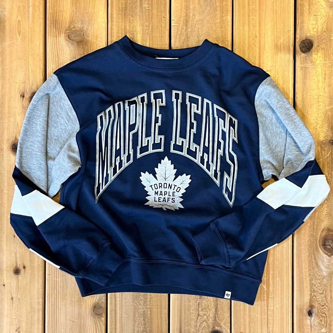 Toronto Maple Leafs NHL Double Header Nova Dorset Park Crew Sweater (W ...