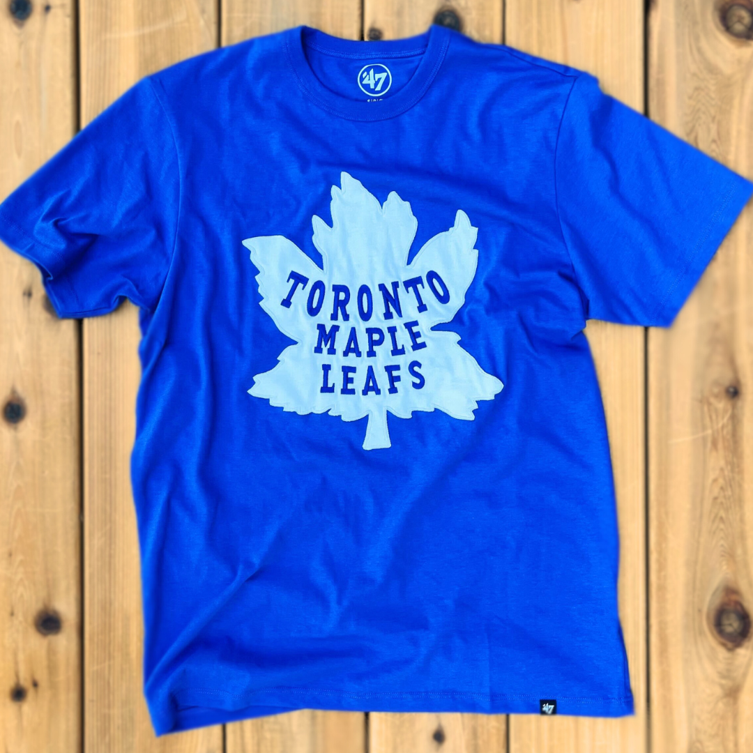 Toronto Maple Leafs Vintage NHL Knockout Fieldhouse Tee (Blue/1927 ...