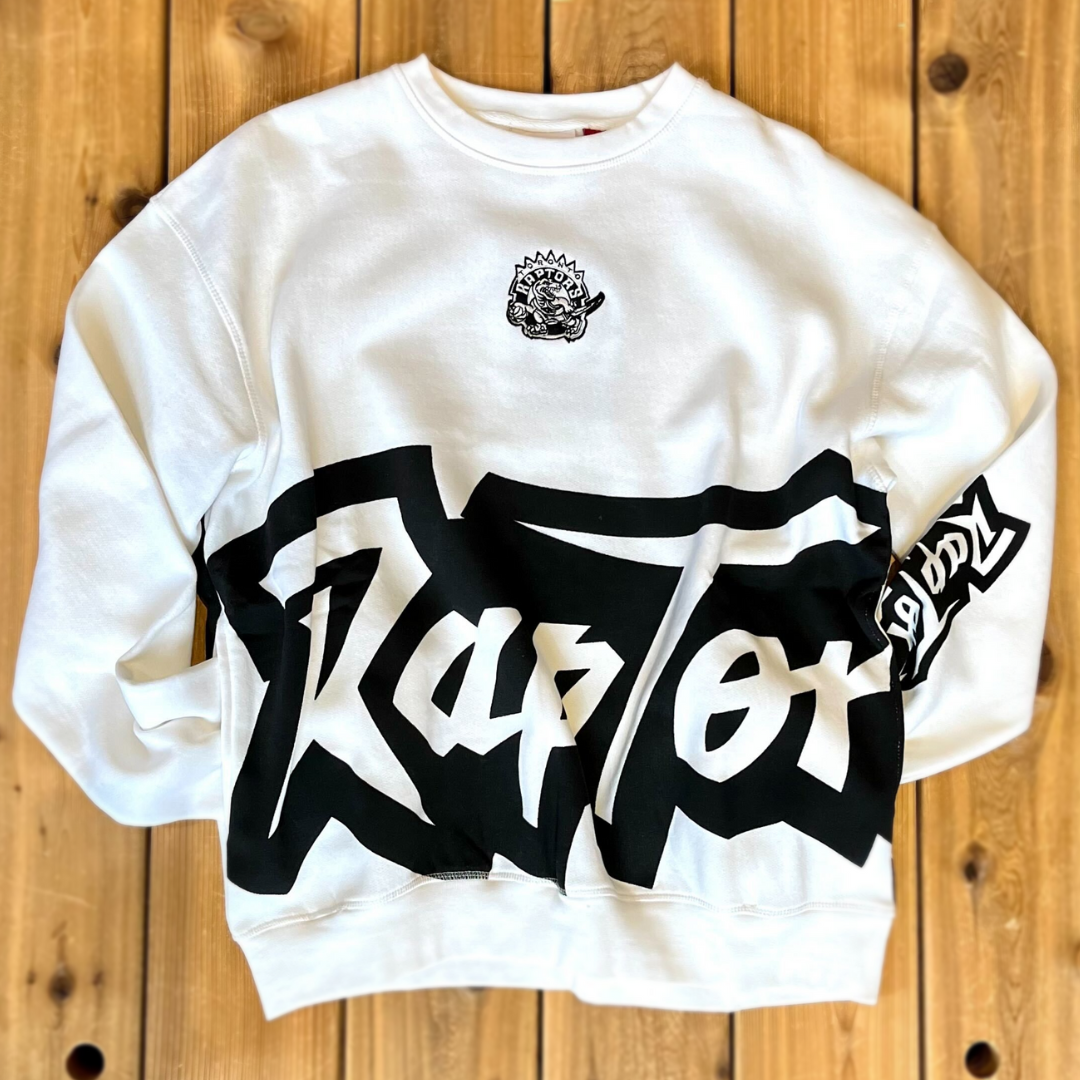Toronto Raptors In Your Face Crew Sweater – The Sport Gallery