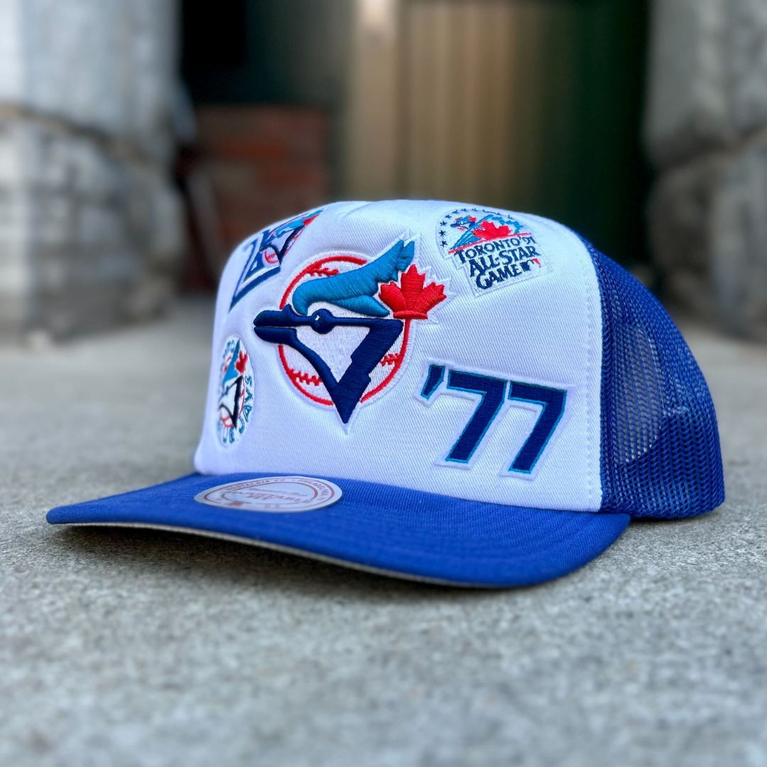 Toronto Blue Jays MLB Gridlock Mesh Trucker Hat – The Sport Gallery