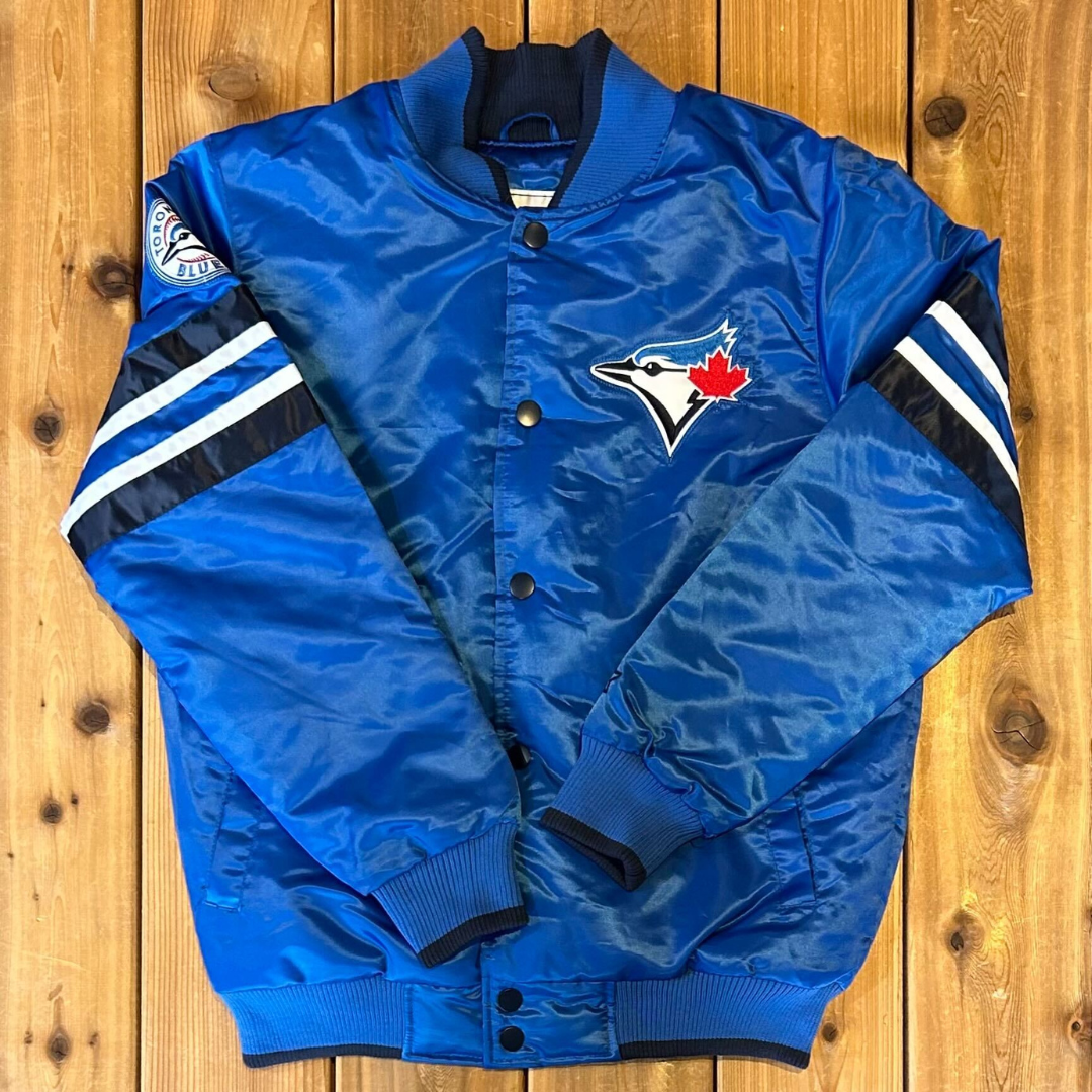 Toronto Blue Jays MLB Starter Satin Jacket (Blue) – The Sport Gallery