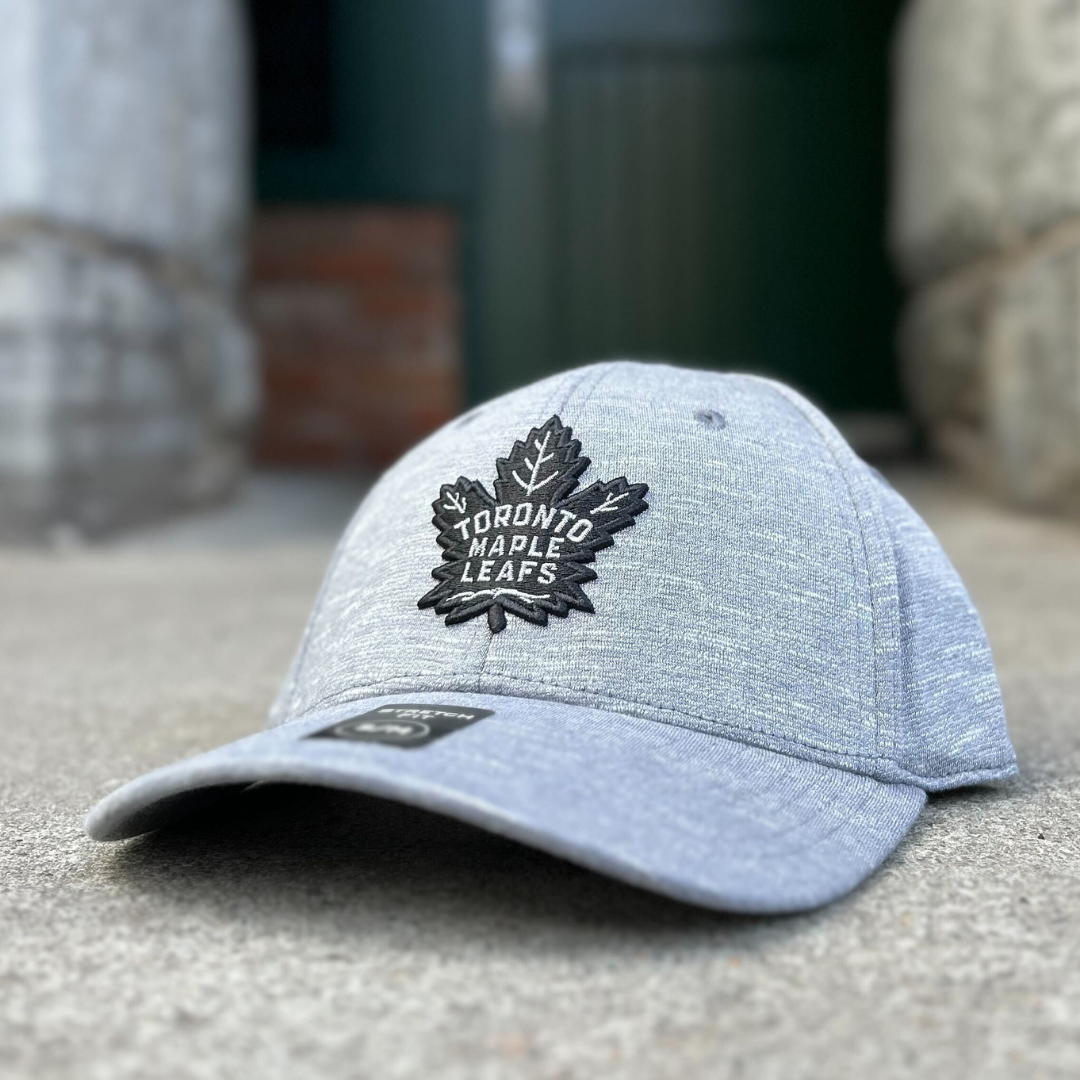 Toronto Maple Leafs NHL Slub Heather Grey Stretch Fit Cap – The Sport ...