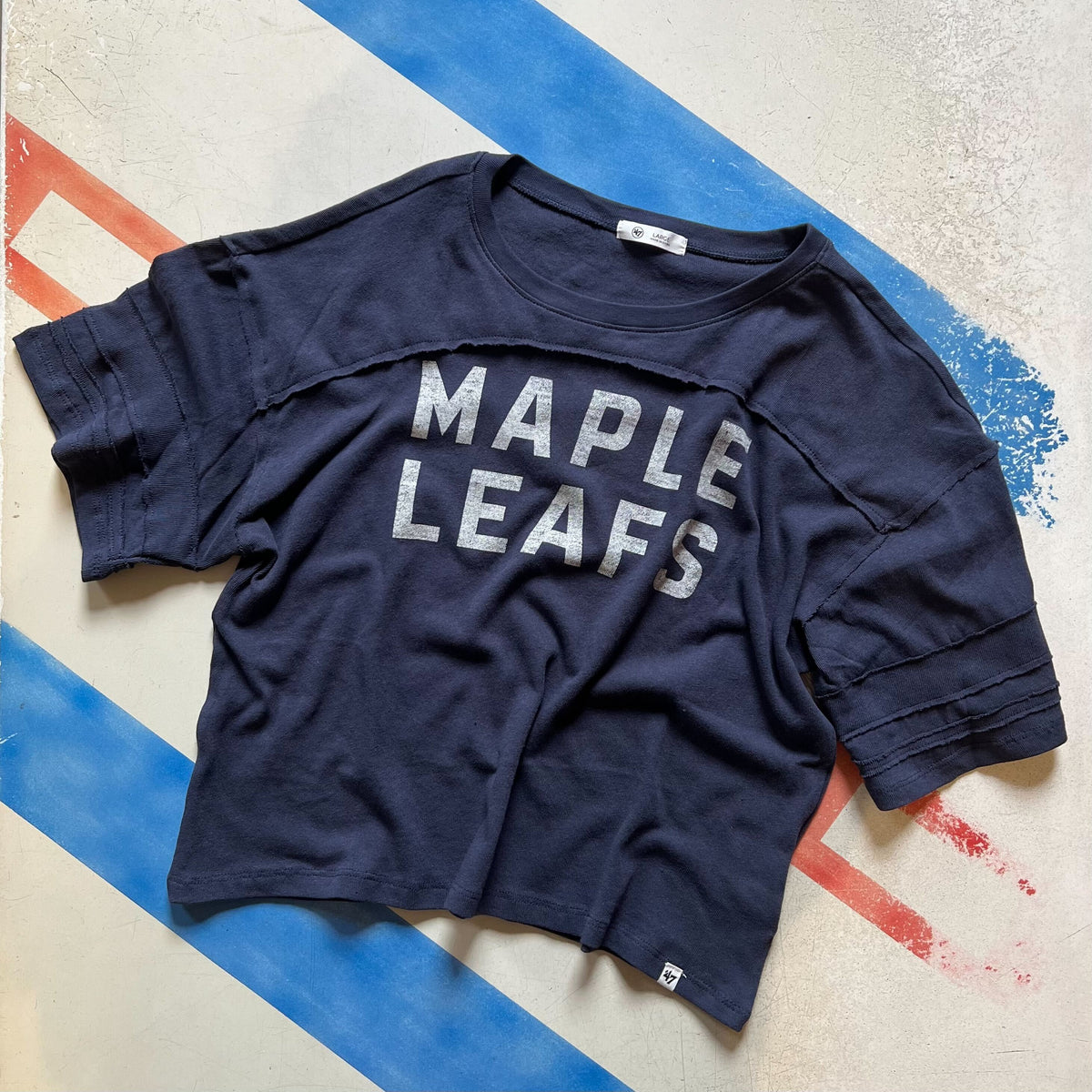 Toronto Maple Leafs NHL Stevie Womens Cropped Tee – The Sport Gallery