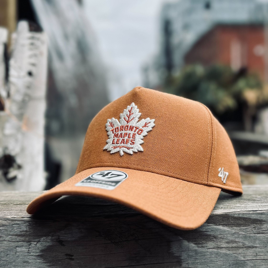 Toronto Maple Leafs NHL '47 Brand Clay Ballpark Offside DT Cap – The ...