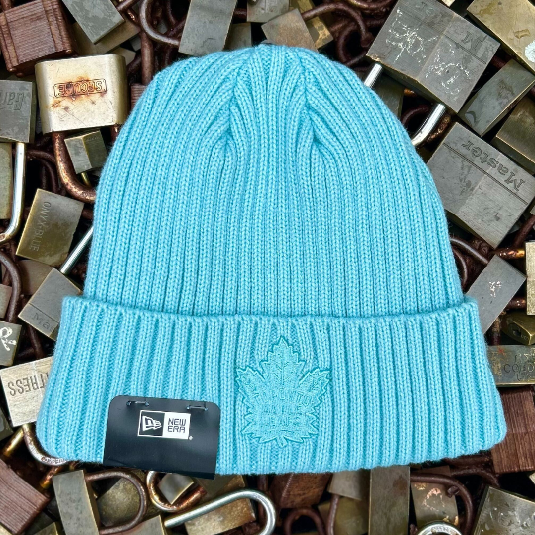 Toronto Maple Leafs New Era Tiffany Blue Colour Pack Knit Toque – The ...