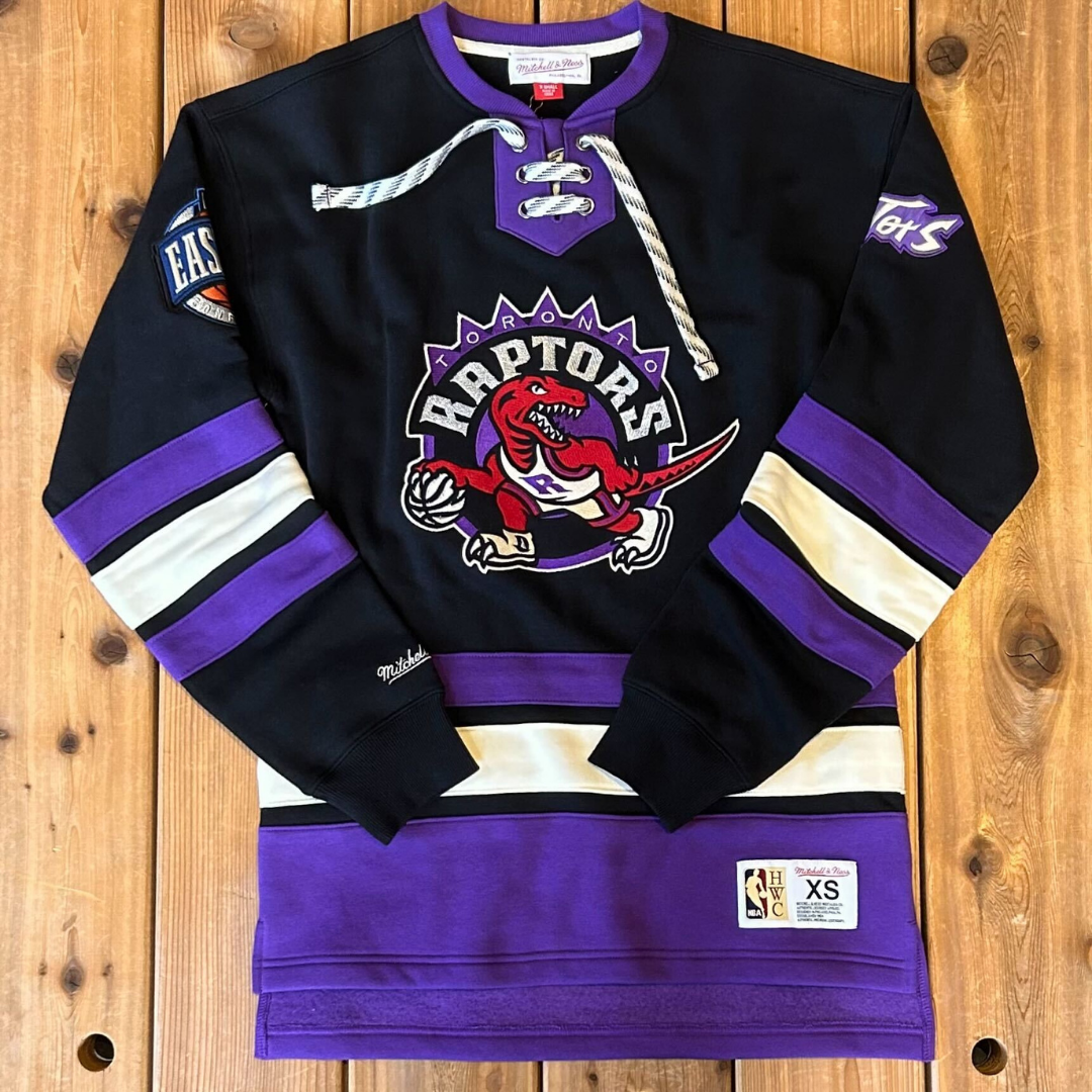 Toronto Raptors Lace-Up Retro Sweater – The Sport Gallery