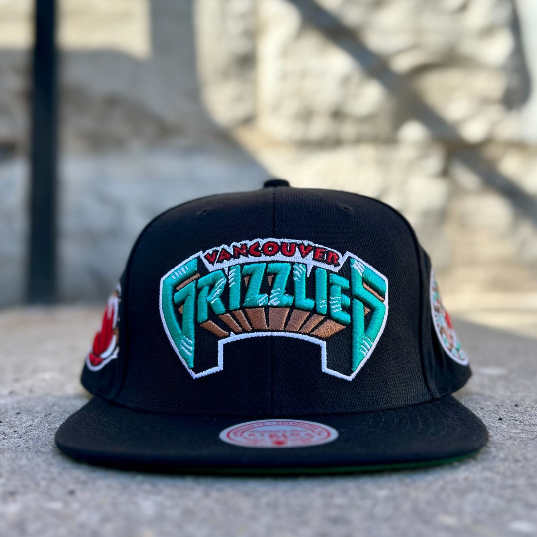 Vancouver Grizzlies NBA Triple Play Snapback – The Sport Gallery