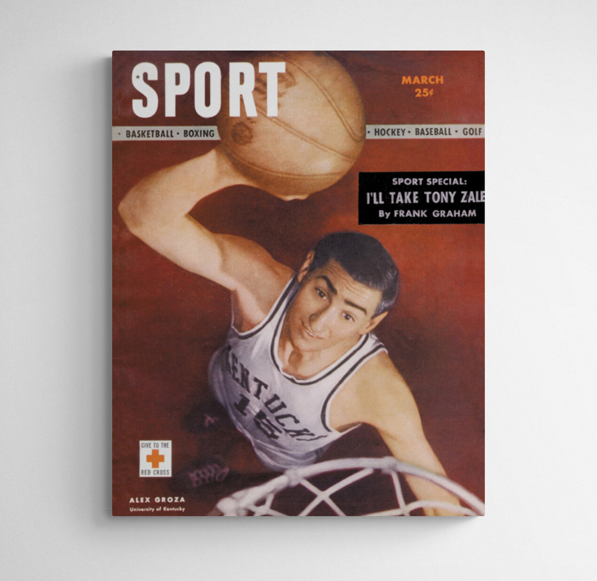 March 1947 SPORT Cover (Alex Groza, University of Kentucky) – The Sport ...