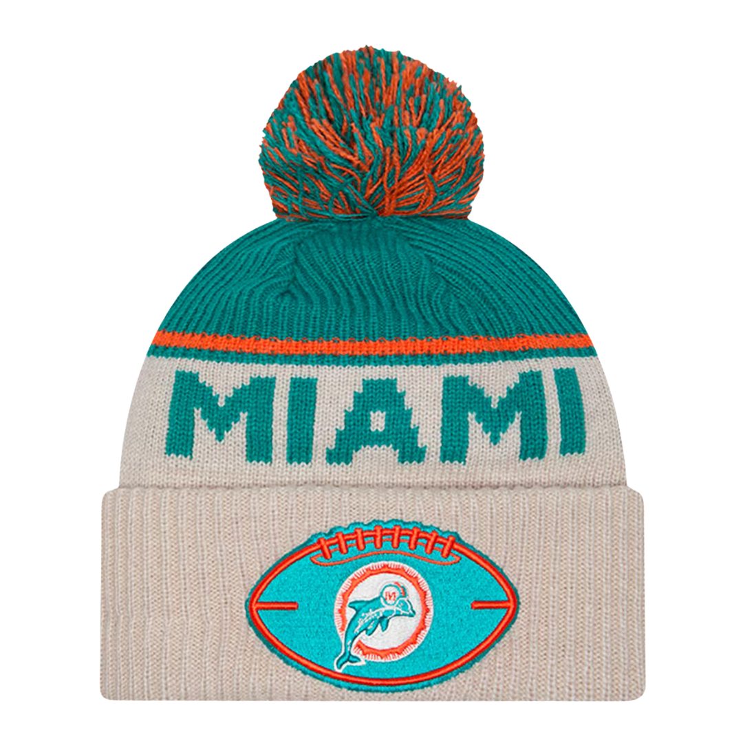 Miami Dolphins New Era NFL24 History Sideline Sport Knit Toque – The ...