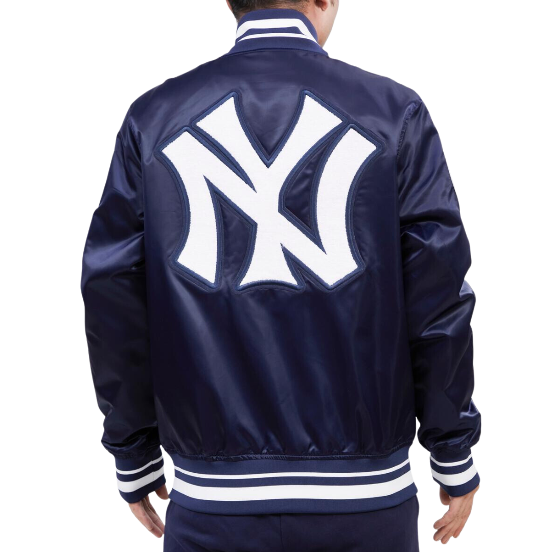 New York Yankees Retro Classic Satin Varsity Jacket – The Sport Gallery