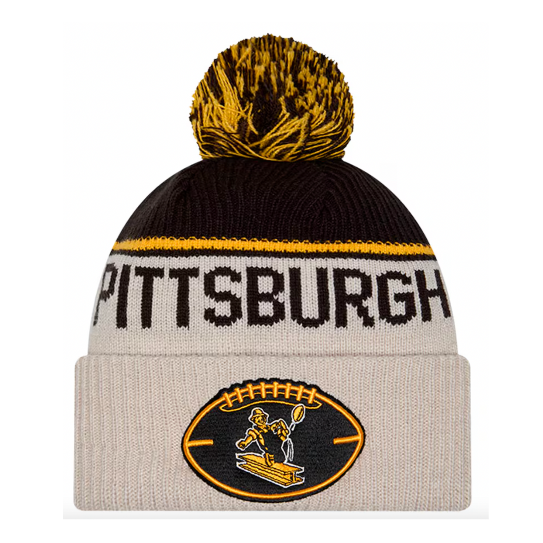 Pittsburgh Steelers New Era NFL24 History Sideline Sport Knit Toque ...