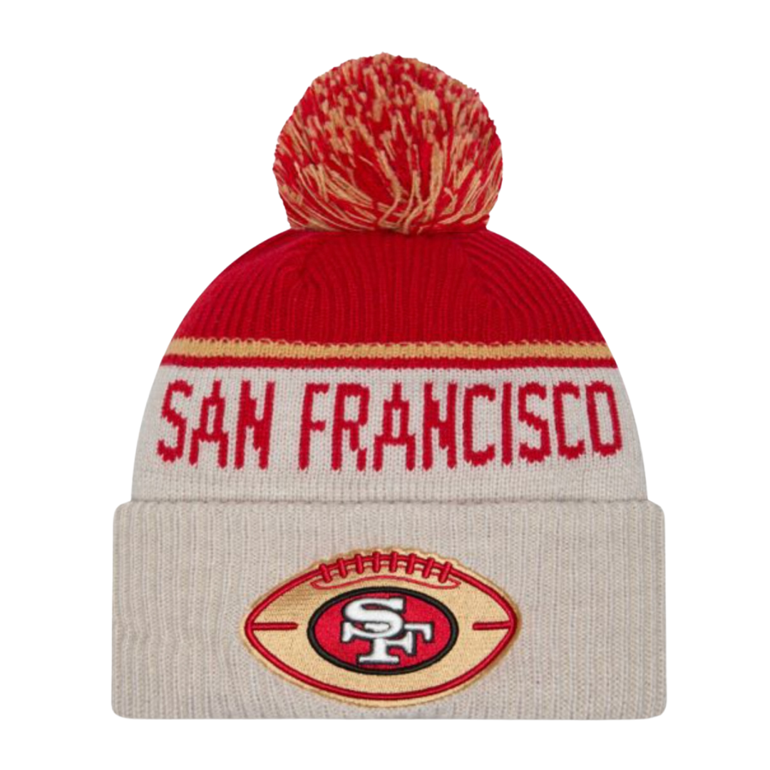 San Francisco 49ers New Era NFL24 History Sideline Sport Knit Toque ...