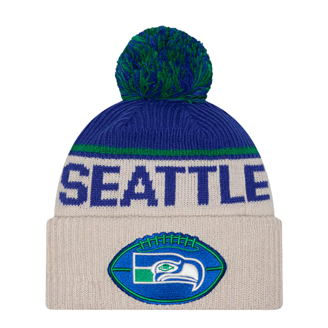 Seattle Seahawks New Era NFL24 History Sideline Sport Knit Toque – The ...