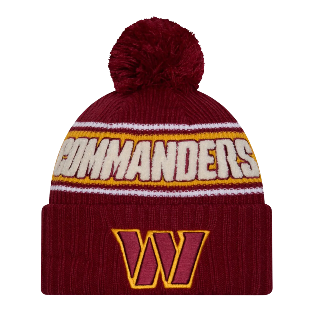 Washington Commanders New Era NFL24 Sideline Sport Knit Toque – The ...
