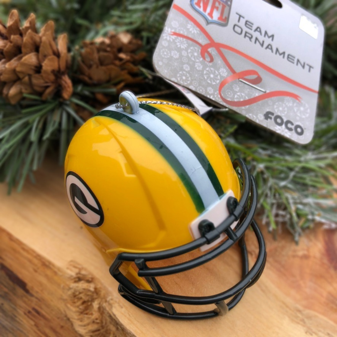 Green Bay Packers NFL Helmet Ornament – The Sport Gallery