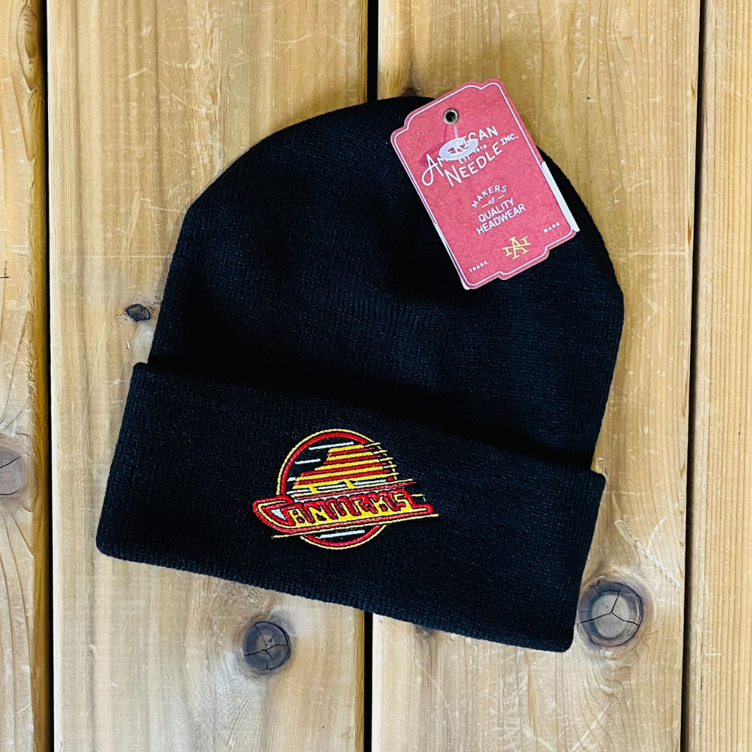Vancouver Canucks NHL Vintage Replica Knit (Skate Logo) Toque – The ...