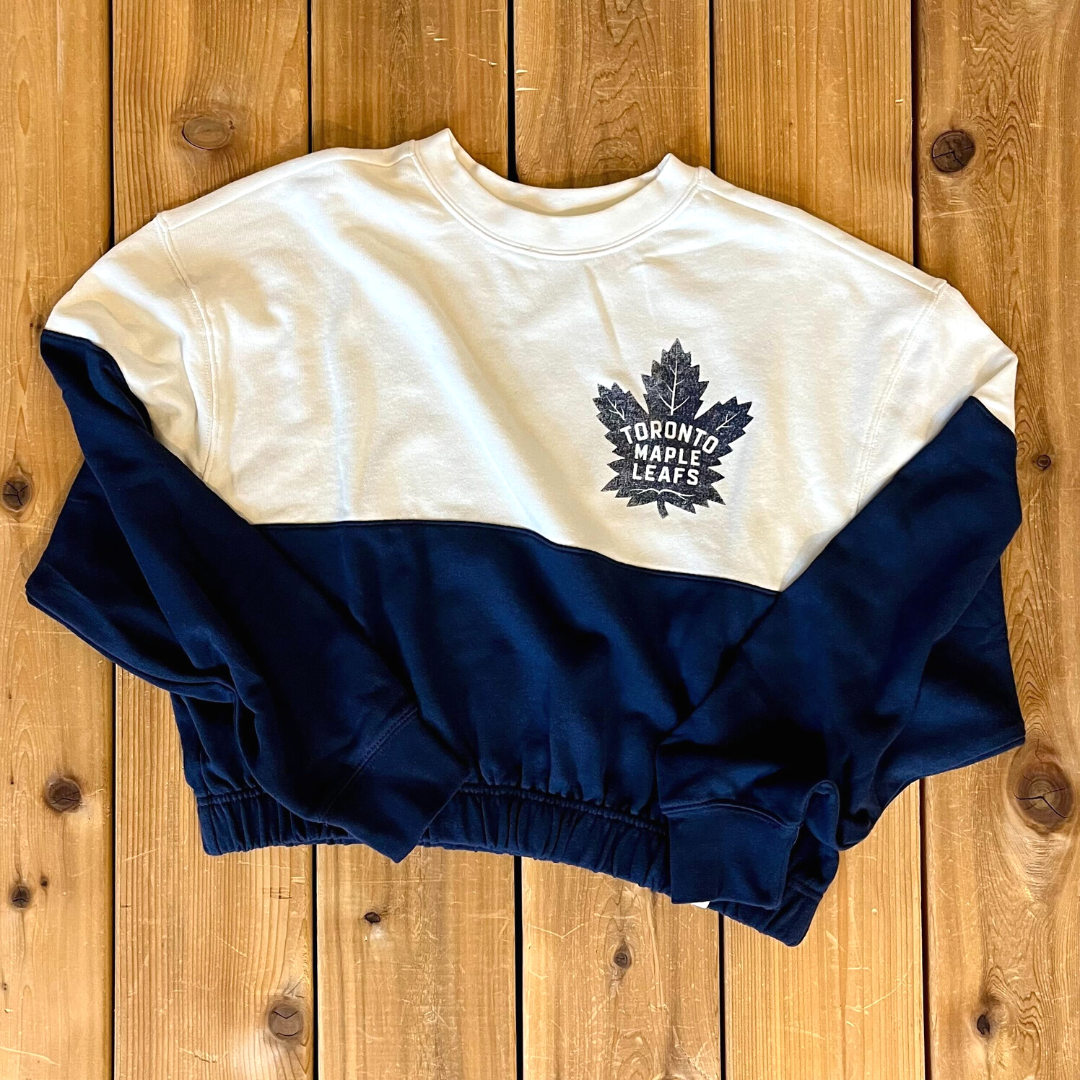 Toronto Maple Leafs NHL Women's Take Two Bonita Crew Neck Sweater – The ...